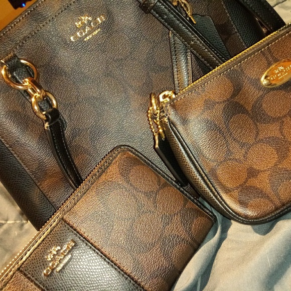 Coach | Bags | 3 Piece Coach Set | Poshmark